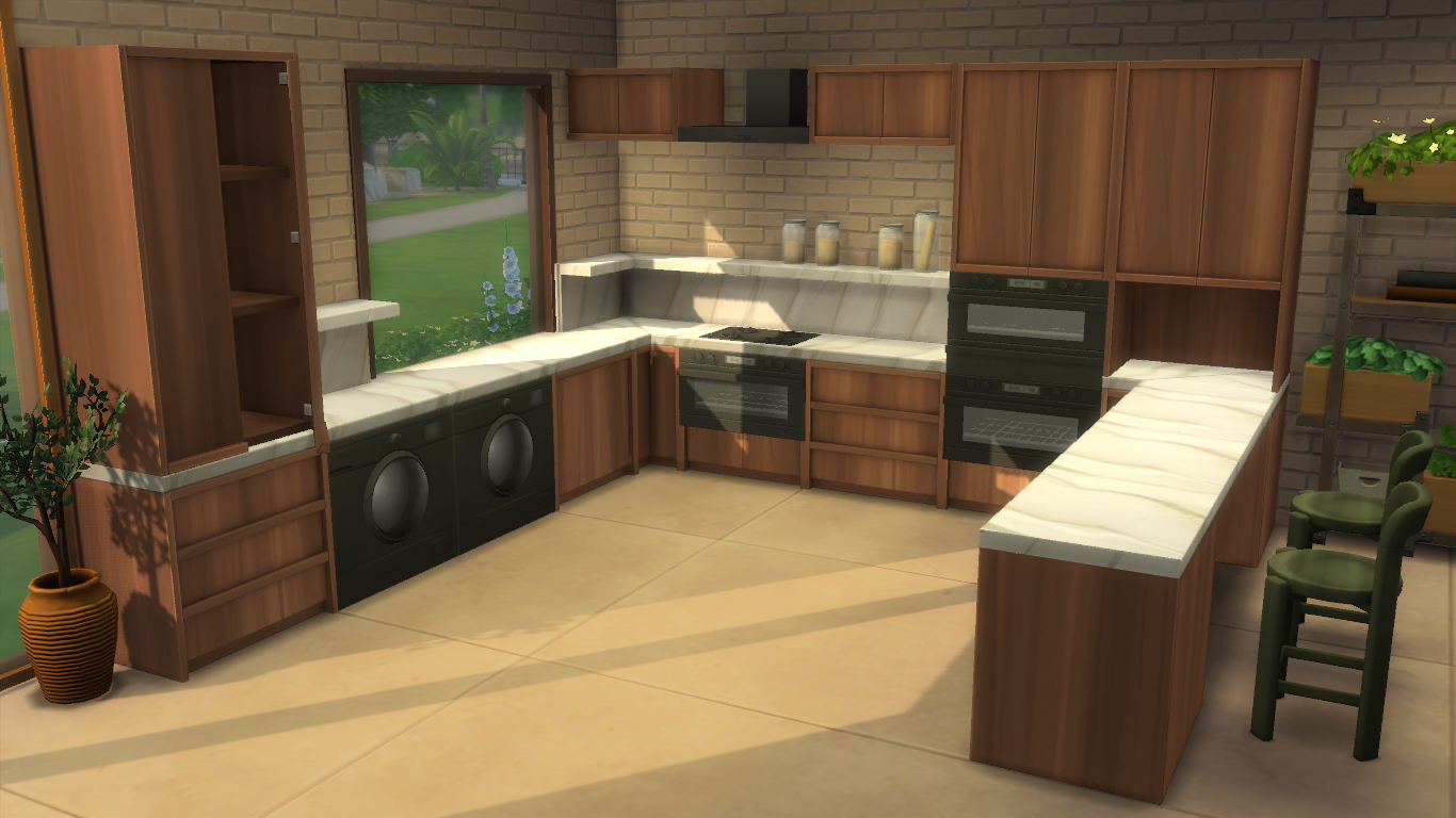 MCM HOUSE KITCHEN – Mundo Sims