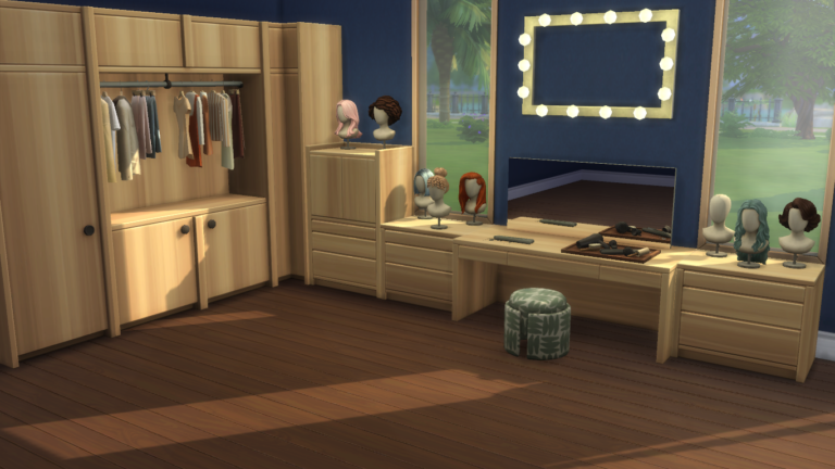 MCM HOUSE BEDROOM – Mundo Sims