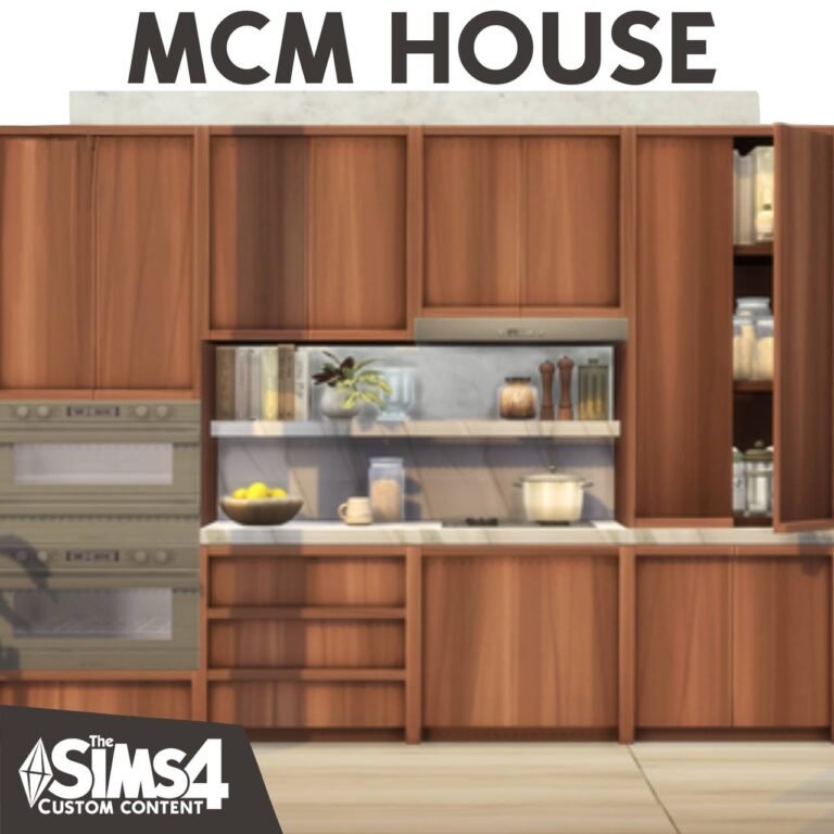 MCM HOUSE KITCHEN – Mundo Sims