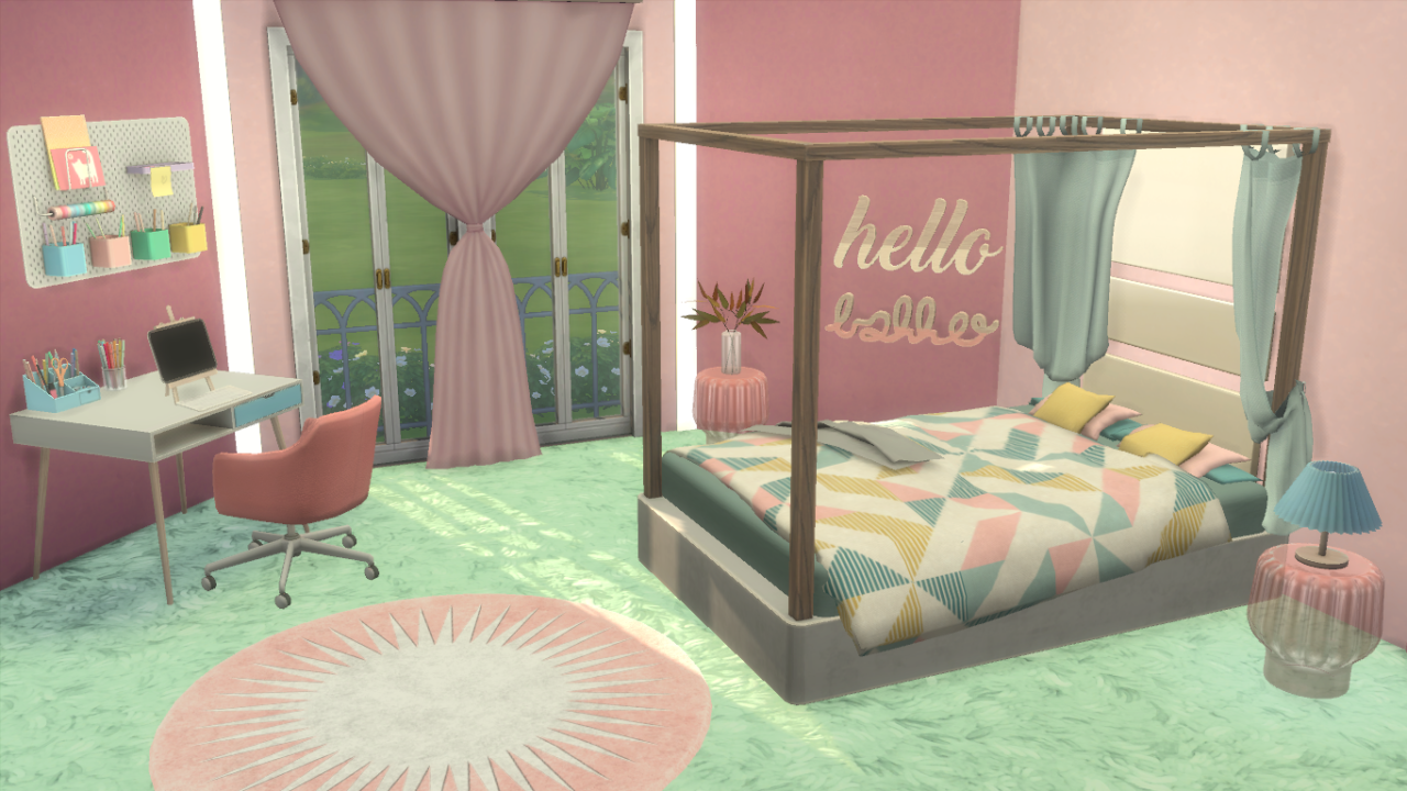 JULES BEDROOM – Mundo Sims