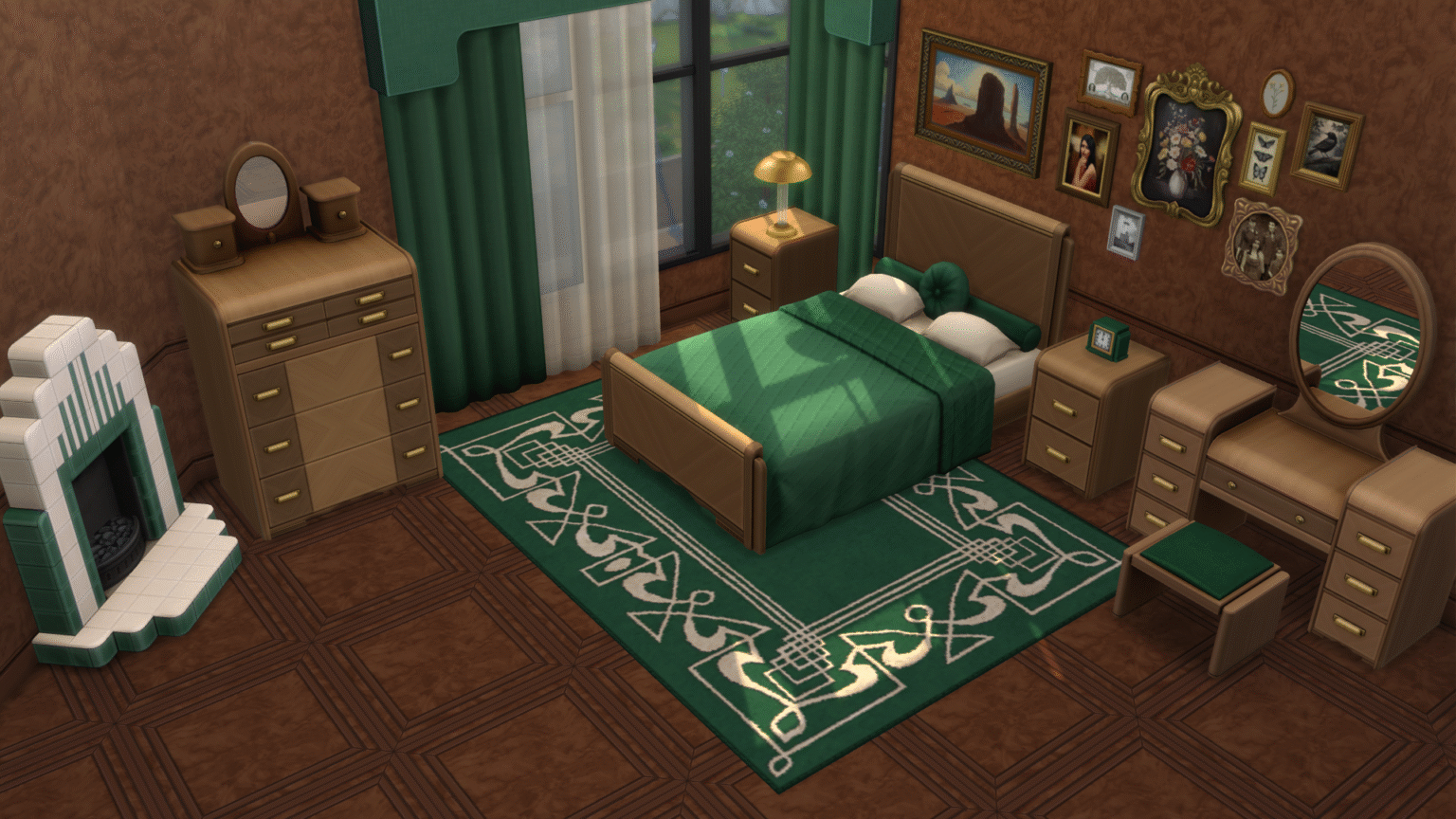 WATERFALL BEDROOM – Mundo Sims
