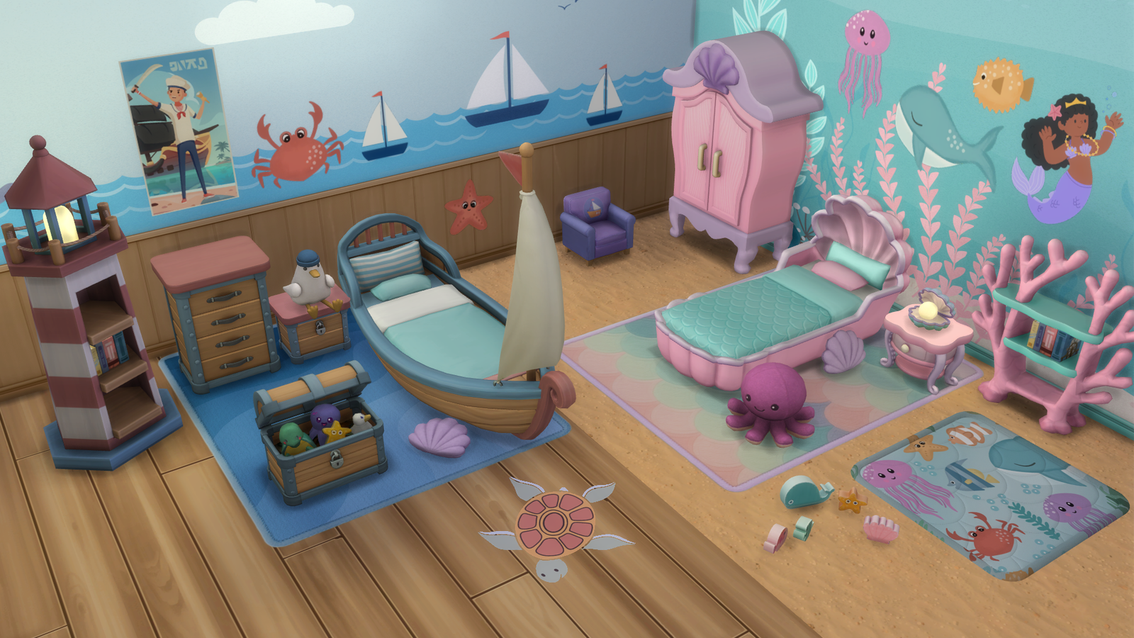 BABY MERMAID and THE SAILOR BOY – Mundo Sims